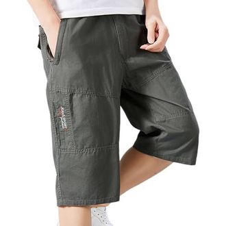 Generic Pantalons courts pour homme - Short captcha uni europ&eacute;en pour homme - D&eacute;contract&eacute; - Confortable - Tendance - Sport - Commerce ext&eacute;rieur - Cordon de se