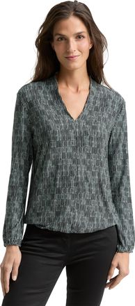 Tom Tailor Damen Langarmshirt mit Muster
