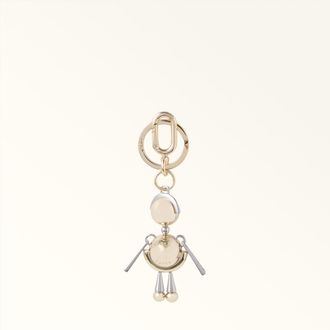 Furla Sfera Schl&uuml;sselanh&auml;nger Color Gold Metallic Metall Damen
