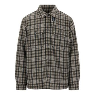 Woolrich Surchemise &agrave; carreaux Alaskan - Homme - Vestes - Beige - Taille: L