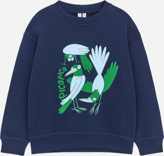 Arket Legeres Sweatshirt -Blau