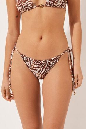 Calzedonia Brazilian-bikinihose Brown Zebra Braun