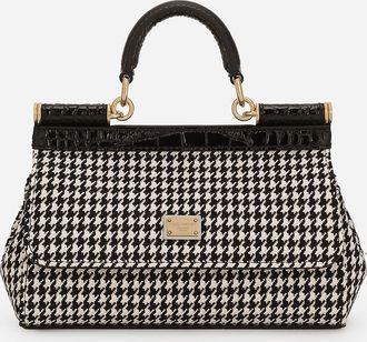 Dolce & Gabbana Henkeltasche Sicily Klein - Frau Handtaschen Mehrfarbig Onesize