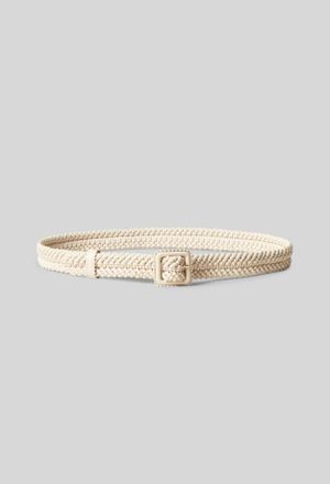 Claudie Pierlot Ceinture en cuir tress&eacute;