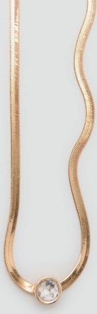 Mango Ceinture cha&icirc;ne avec breloque or - Femme - M - MANGO