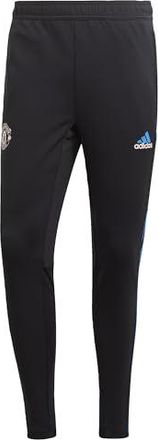 adidas MUFC TR PNT Pantalon de surv&ecirc;tement, Noir/Bleu Gloire, XS Hommes