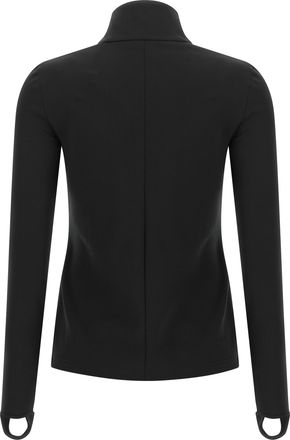 Courr&egrave;ges Stretch Technical Jersey Sweatshirt - Black