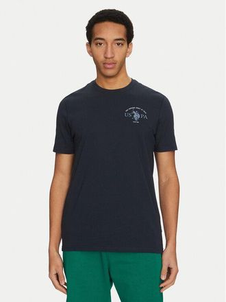 U.S.Polo Association T-Shirt MUP3657 Dunkelblau Regular Fit
