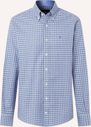 Hackett Freizeithemd Three Color Gingham blau