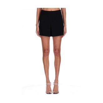 Ermanno Scervino Femme, Jupes, Noir, Taille: 36 FR Short Jupe Pliss&eacute;e