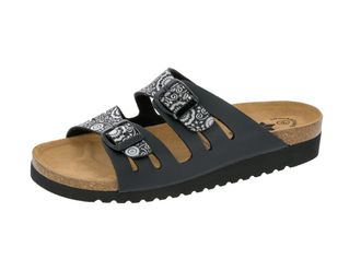 Lico Pantolette LICO Pantolette Bioline Lady Classic, Damen, Gr. 36, schwarz, Synthetik, Schuhe Damenschuh Schlappen Hausschuh Pantolette Sommerschuh, Tops