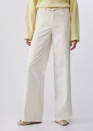 Liu Jo Femme, Pantalons, Beige, Taille: W27 White Jeans