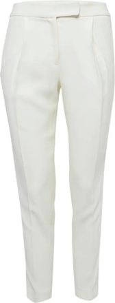 Elie Saab pantalon &agrave; rayures - Blanc