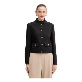 Karl Lagerfeld Einknopf-Blazer - - Jackets - Damen - Schwarzk - L