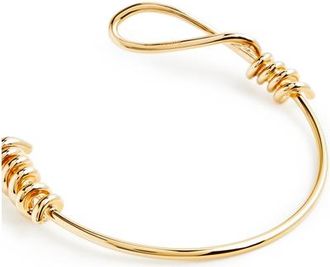 Givenchy Twisted-Metallhalskette in Gold