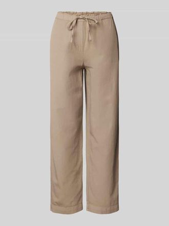 Marc O'Polo Tapered Jogpants aus luftigem Baumwoll-Leinen-Mix