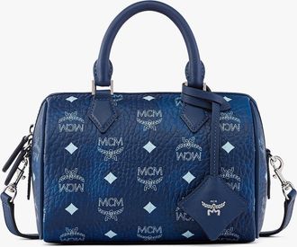 MCM Ella Boston Tasche aus Visetos