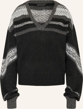 Liu Jo Liu Jo Pullover Mit Glitzergarn Und Schmucksteinen schwarz