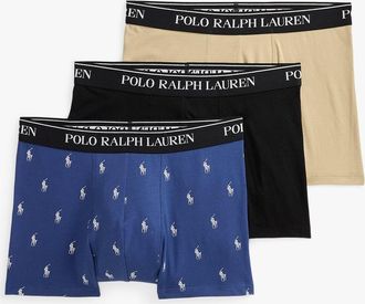 Polo Ralph Lauren Lot de 3 boxers en coton