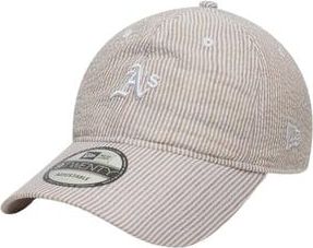 New Era Casquette &agrave; rayures &agrave; logo brod&eacute;