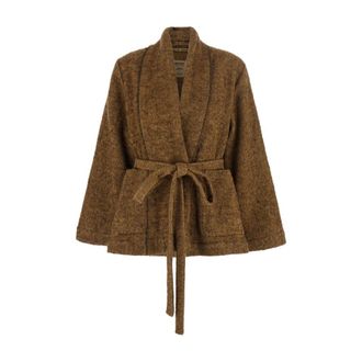 Uma Wang UMA Wang - Kobina Jacket - Femme - Manteaux - Brun - Taille: 38 FR