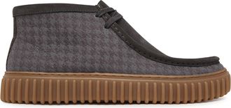 Clarks Schnürschuhe Clarks Torhill Hi 26183426 Grau