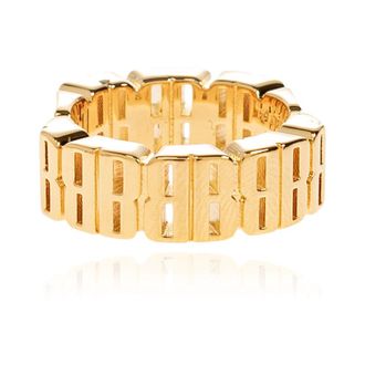 Balenciaga Nano Mini Link Ring - - Accessories - Damen - Gelb - 54 MM
