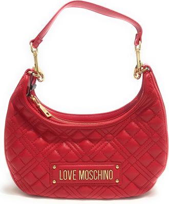 Love Moschino Damen Schultertasche, Rosso