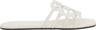 Loewe Femme, Chaussures, Blanc, Taille: 40 EU Sandales Anagram Blanc