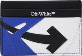 Off-white Homme, Accessoires, Multicolore, Taille: ONE Size OOO Baskets Card Case