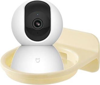 Generic Support mural pour appareil photo | Support mural rond | &Eacute;tag&egrave;re de rangement flottante sans per&ccedil;age pour moniteur