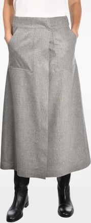 Gran Sasso jupe &agrave; poches - Gris