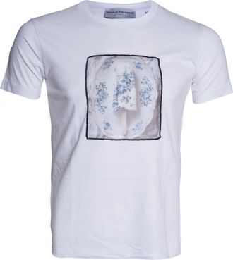 Bastille Femme, Tops, Blanc, Taille: 36 FR T-shirt Rive Droite