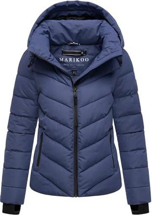 Marikoo Samuiaa XVI XVI XS-3XL Veste dhiver chaude matelass&eacute;e pour femme avec capuche amovible, M