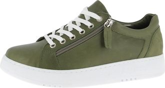 Andrea Conti Damen Low Top Sneaker, Oliv, 42 EU