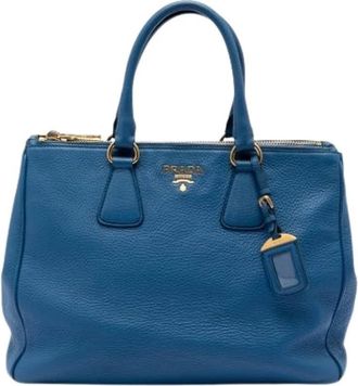 Prada Sacoche Pre-owned - Femme - Pre-owned - Bleu - Taille: ONE Size