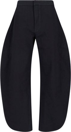Alaia Wide-Leg Jeans Petal