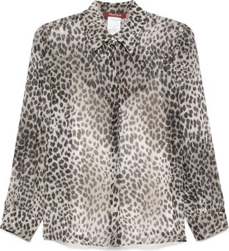 Max Mara Valzer Hemd - Schwarz
