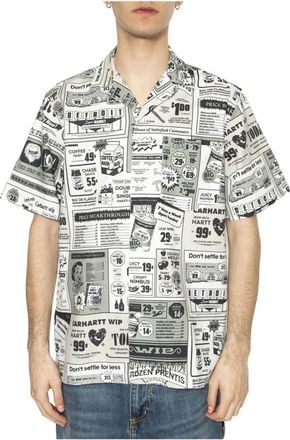Carhartt Work in Progress Homme, Chemises, Multicolore, Taille: M Short Sleeve Shirt
