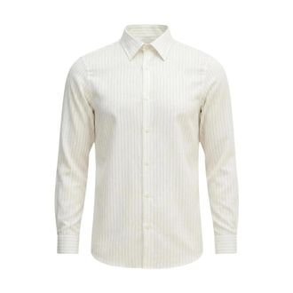 A|X Armani Exchange Regular Fit Hemd aus Viskose-Twill - - Shirts - Herren - Wei&szlig; - L