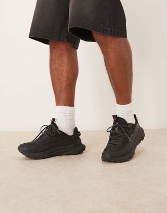 Timberland Baskets basses à lacets en tulle - Noir