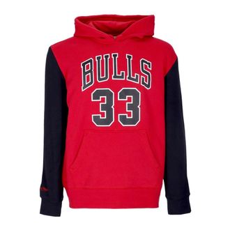 Mitchell & Ness Chicago Bulls Scottie Pippen Hoodie 1996 - - Sweatshirts & Hoodies - Herren - Rot - L