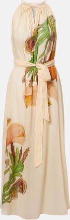 Ulla Johnson x Anna Zemánková - Robe midi en coton