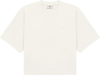 Autry Femme, Tops, Blanc, Taille: 40 FR T-Shirt Main