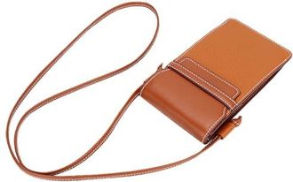 Rismart Femme Cuir Petits Sacs à Bandoulière Concepteur Sac Téléphone Portable Portefeuille Bourses Bretelles Réglables Marron