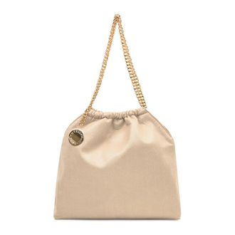 Stella McCartney Falabella Schultertasche mit Kordelzug - - Bags - Damen - Beige - ONE SIZE