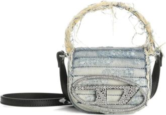Diesel Femme, Sacs, Bleu, Taille: ONE Size 1DR XS Crossbody Bag