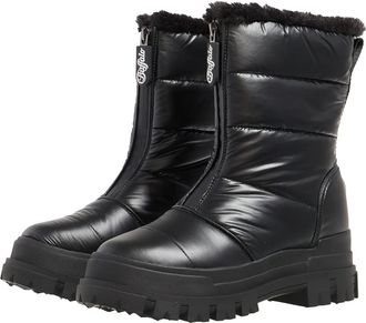 Buffalo Stiefel & Boots - Aspha Quilt Zip - Gr. 40 (EU) - in Schwarz - für Damen