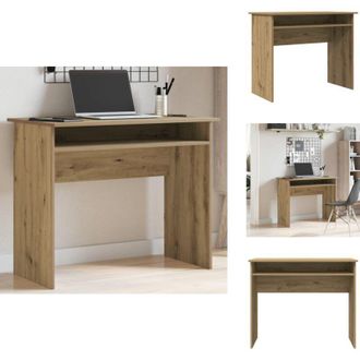 vidaXL Vidaxl - Schreibtisch Artisan-Eiche 90x50x74 cm Holzwerkstoff - Schreibtisch - Schreibtische - Bürotisch - Arbeitstisch