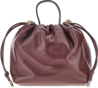 Chlo&eacute; Chlo&eacute; Icons leather mini bag with chain Woman One Size